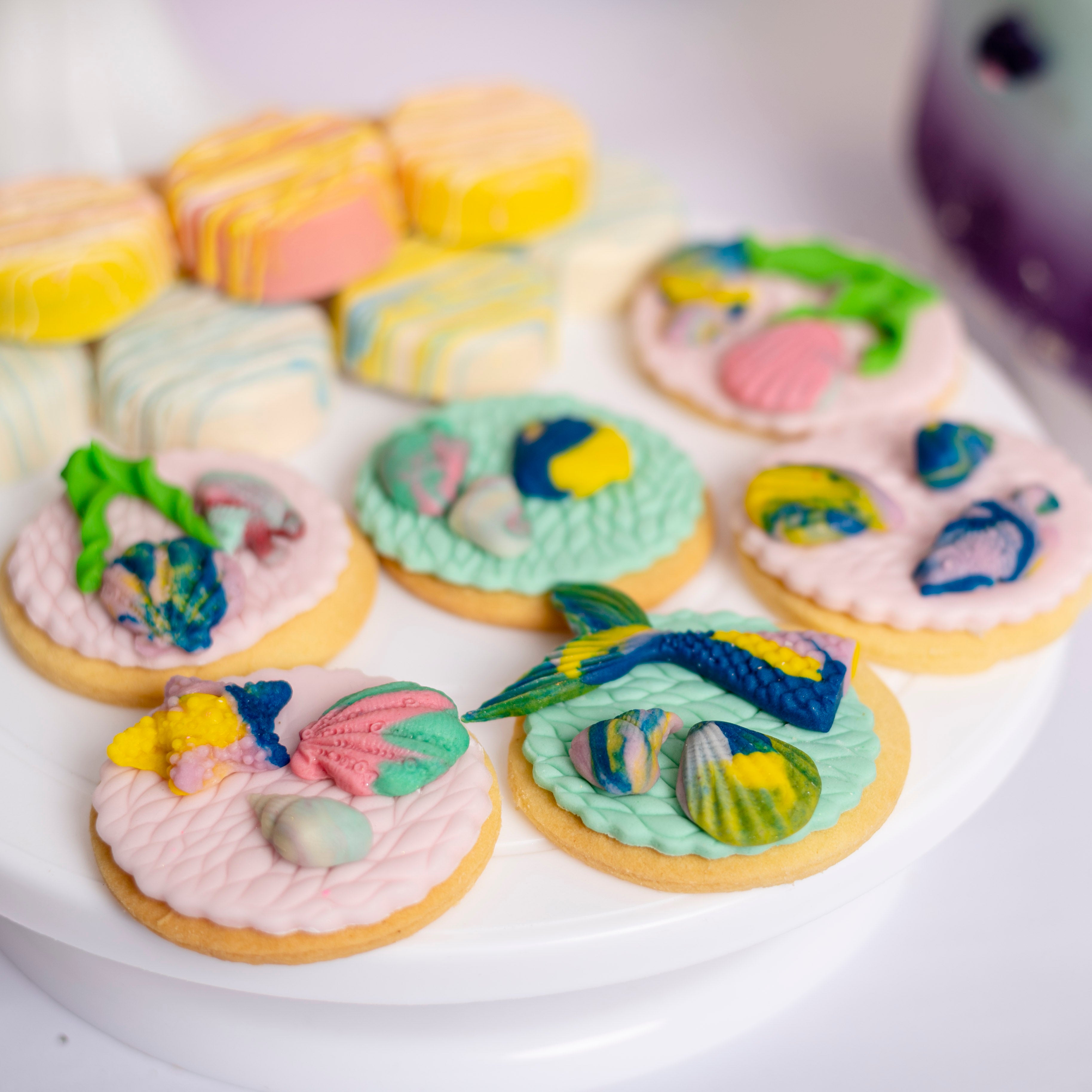 Little Mermaid Cookies – Rana's Bites
