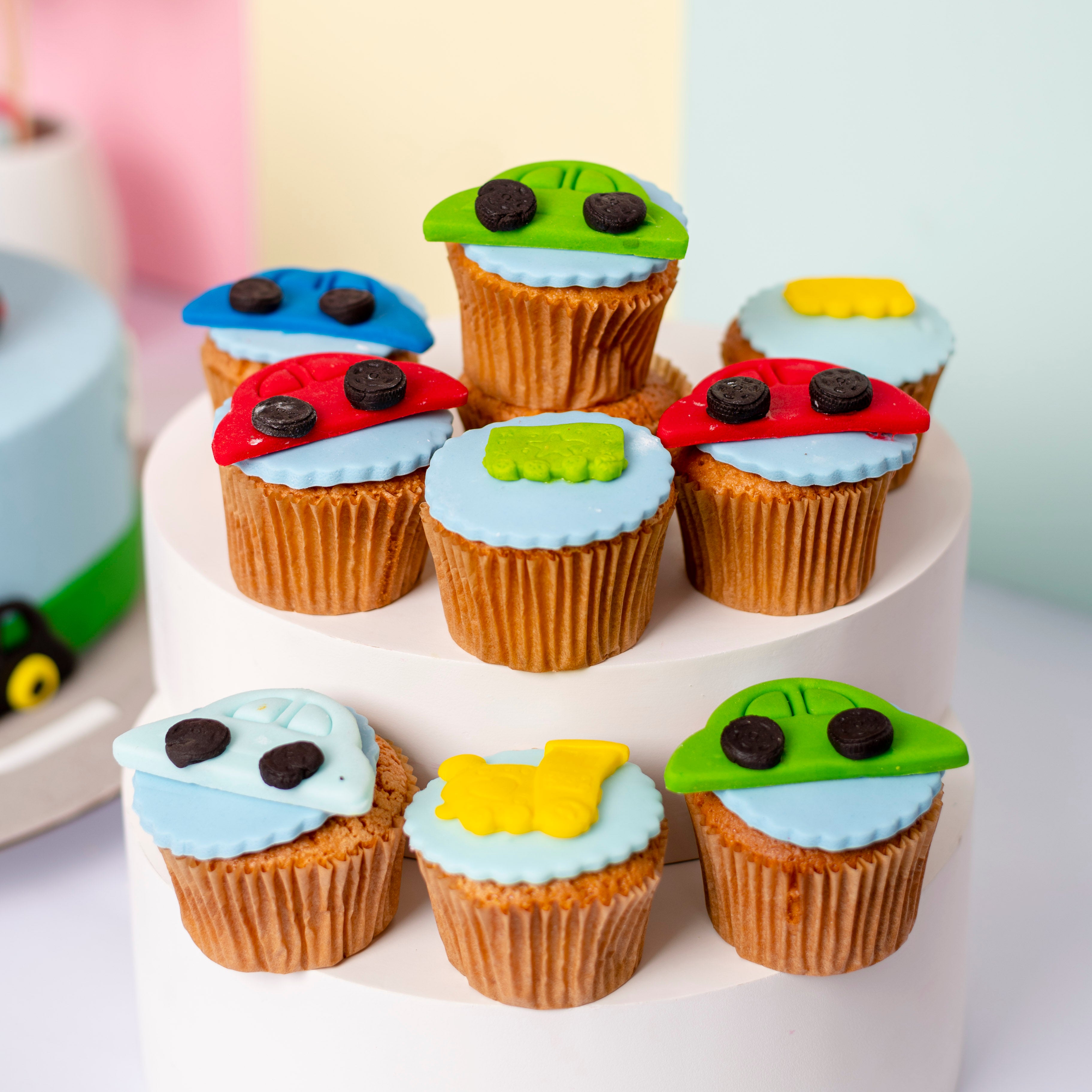 Cars Cupcakes – Rana's Bites